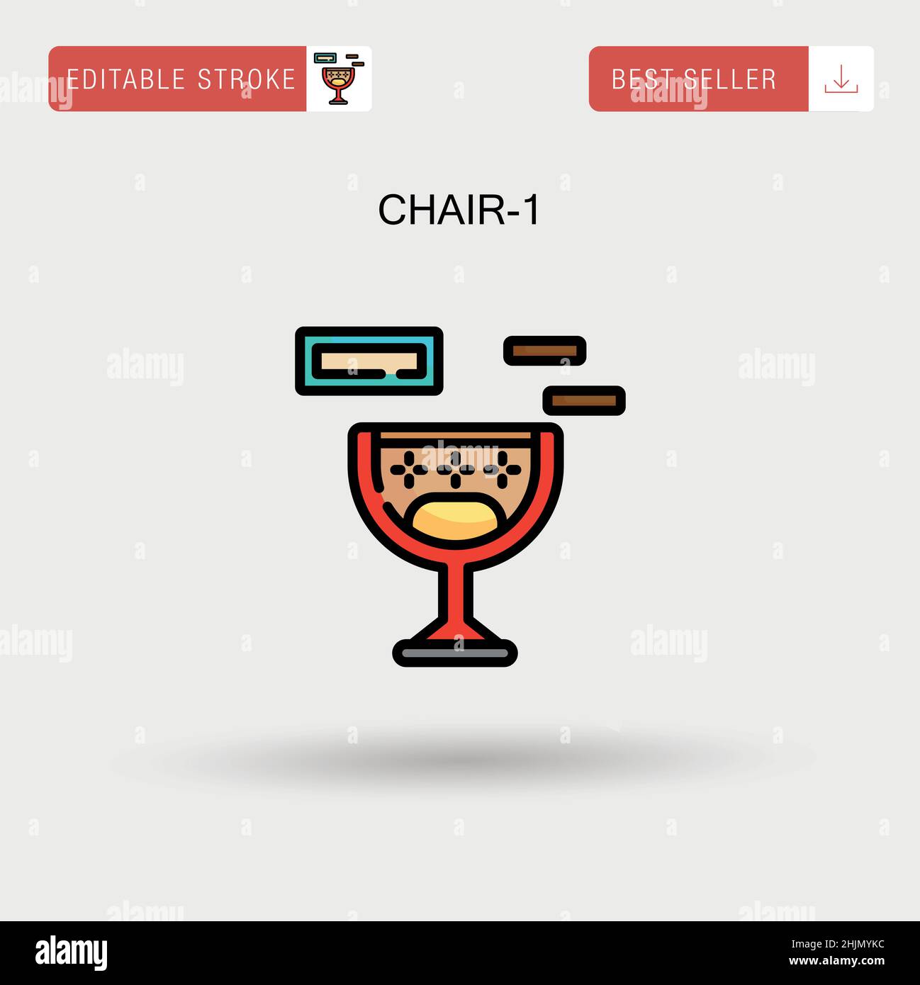 Continuous linear drawing armchair Stock Vector Images - Alamy