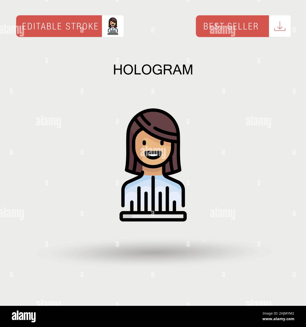 Hologram frame hi-res stock photography and images - Alamy