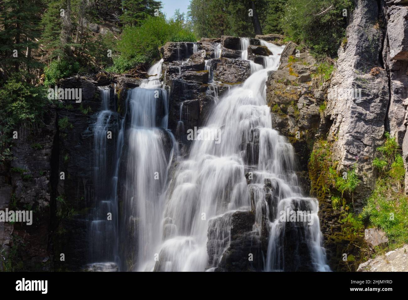 Volcano waterfalls hi-res stock photography and images - Alamy