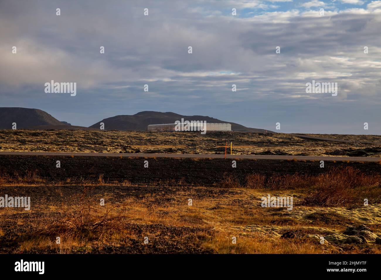 BIOEFFECT Greenhouse in Grindavik ,Iceland Stock Photo - Alamy