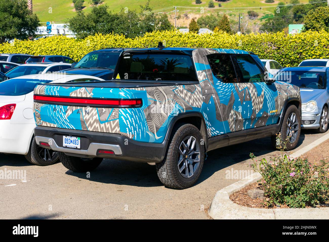 Rivian car hi-res stock photography and images - Alamy