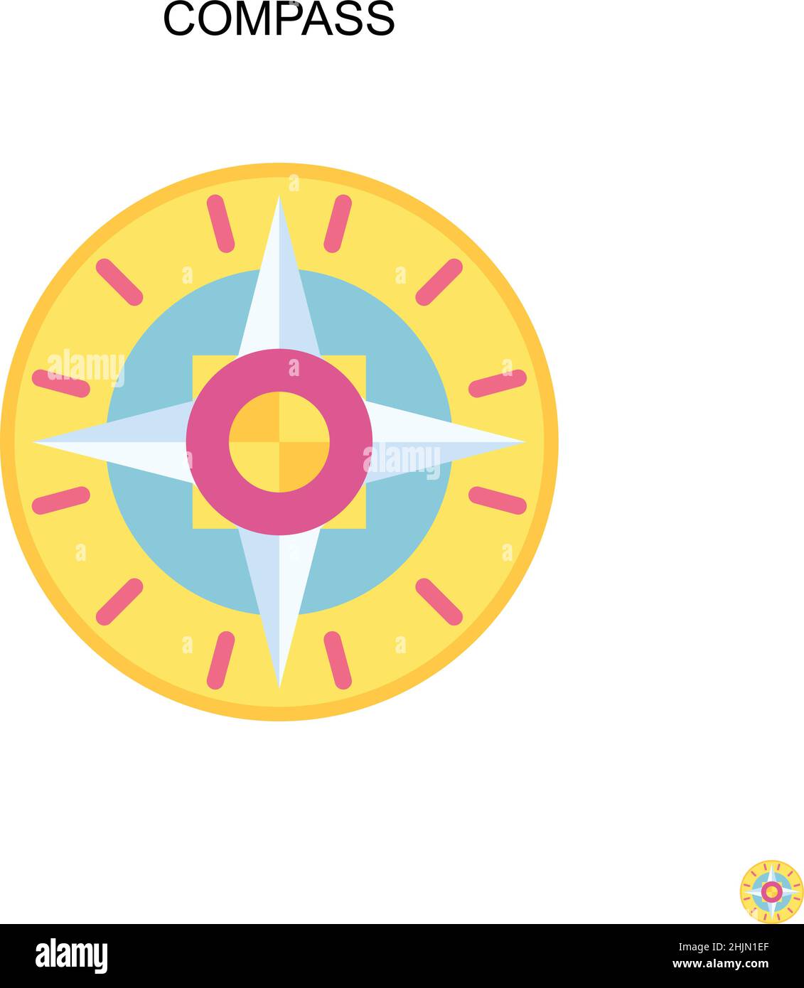 North map Stock Vector Images - Alamy