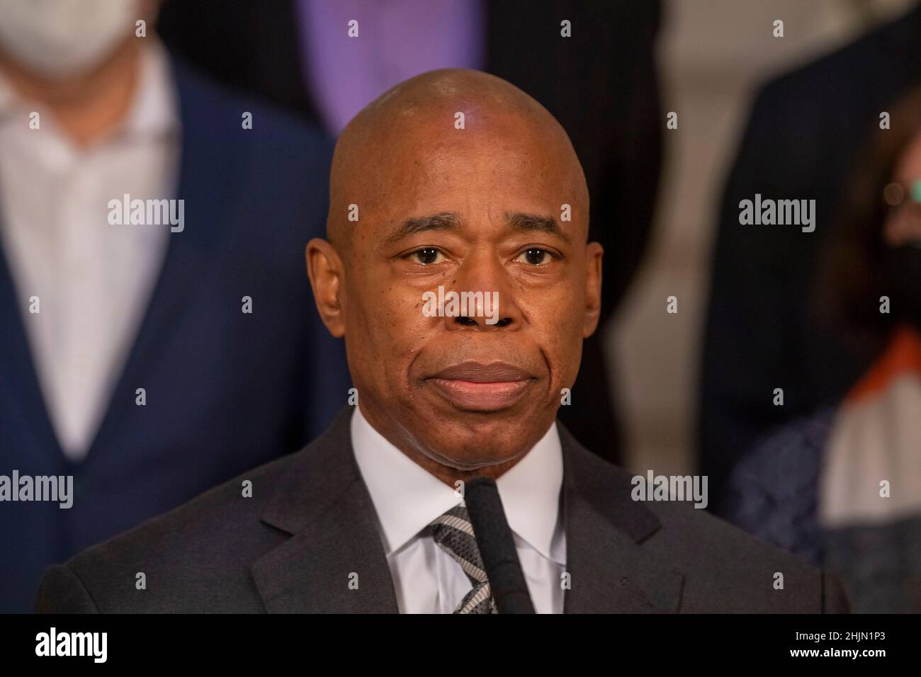 New York City Mayor Eric Adams announces appointments of Adolfo Carrion ...