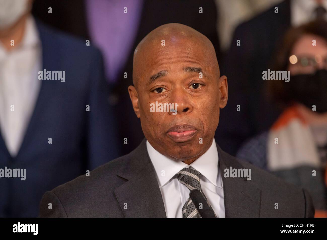 New York City Mayor Eric Adams announces appointments of Adolfo Carrion ...