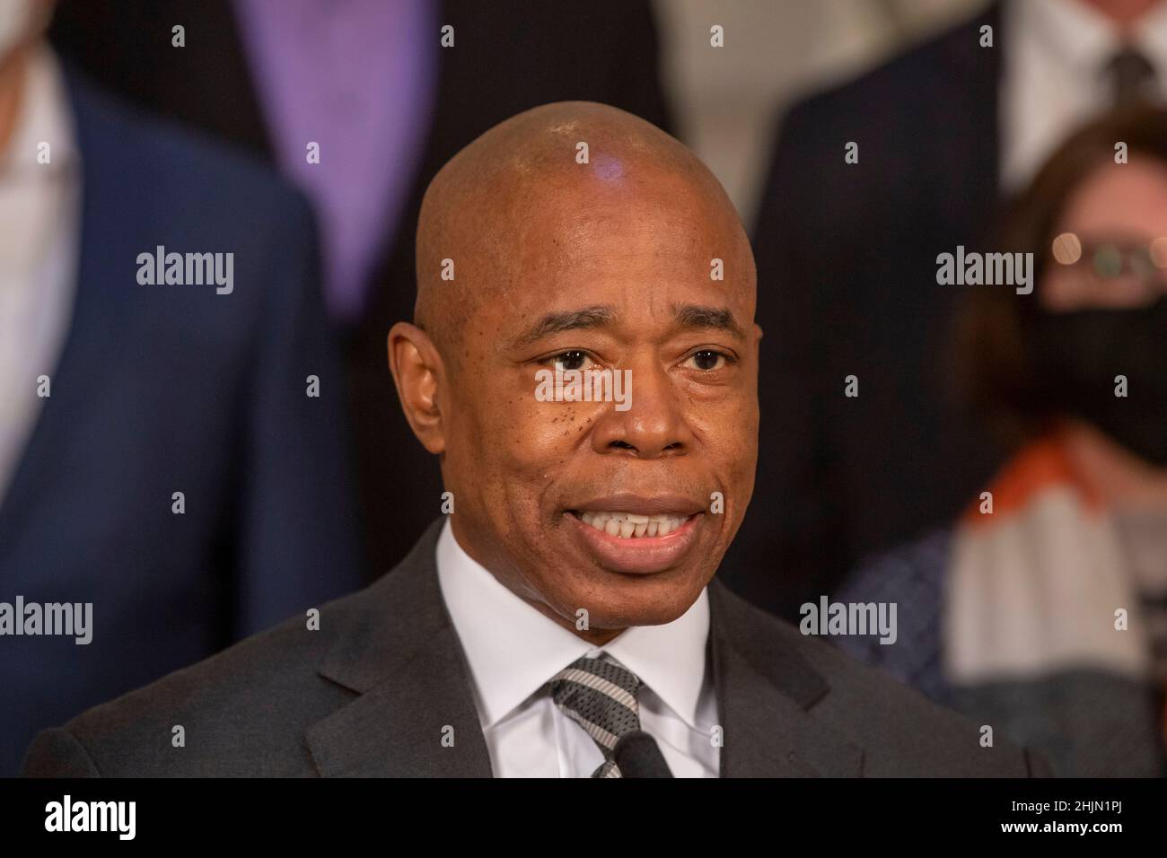 New York City Mayor Eric Adams announces appointments of Adolfo Carrion ...