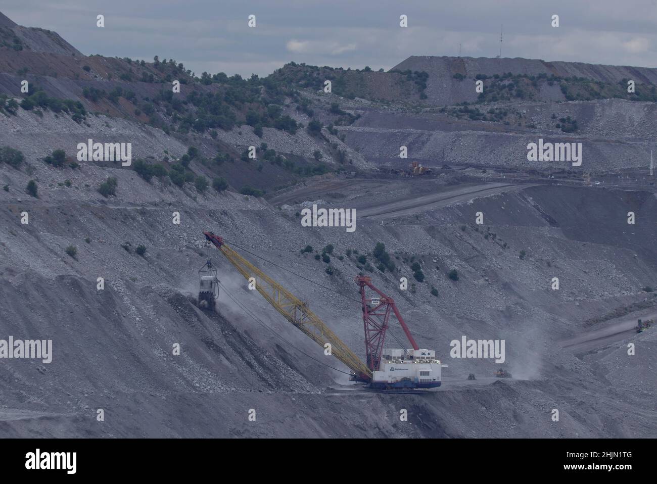Opencut coal mine hi-res stock photography and images - Alamy
