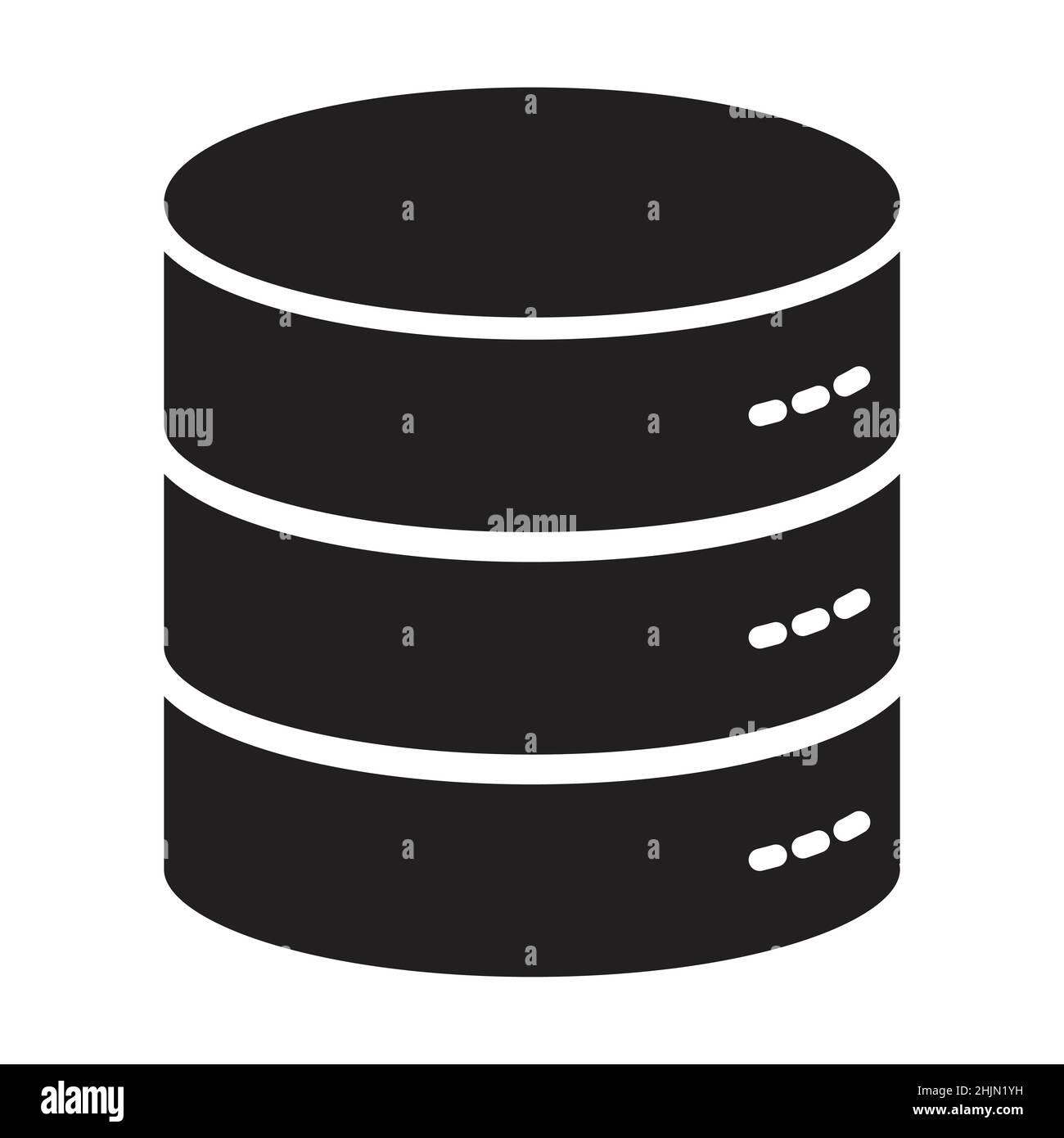 database storage icon vector for your website design, logo, app, UI ...