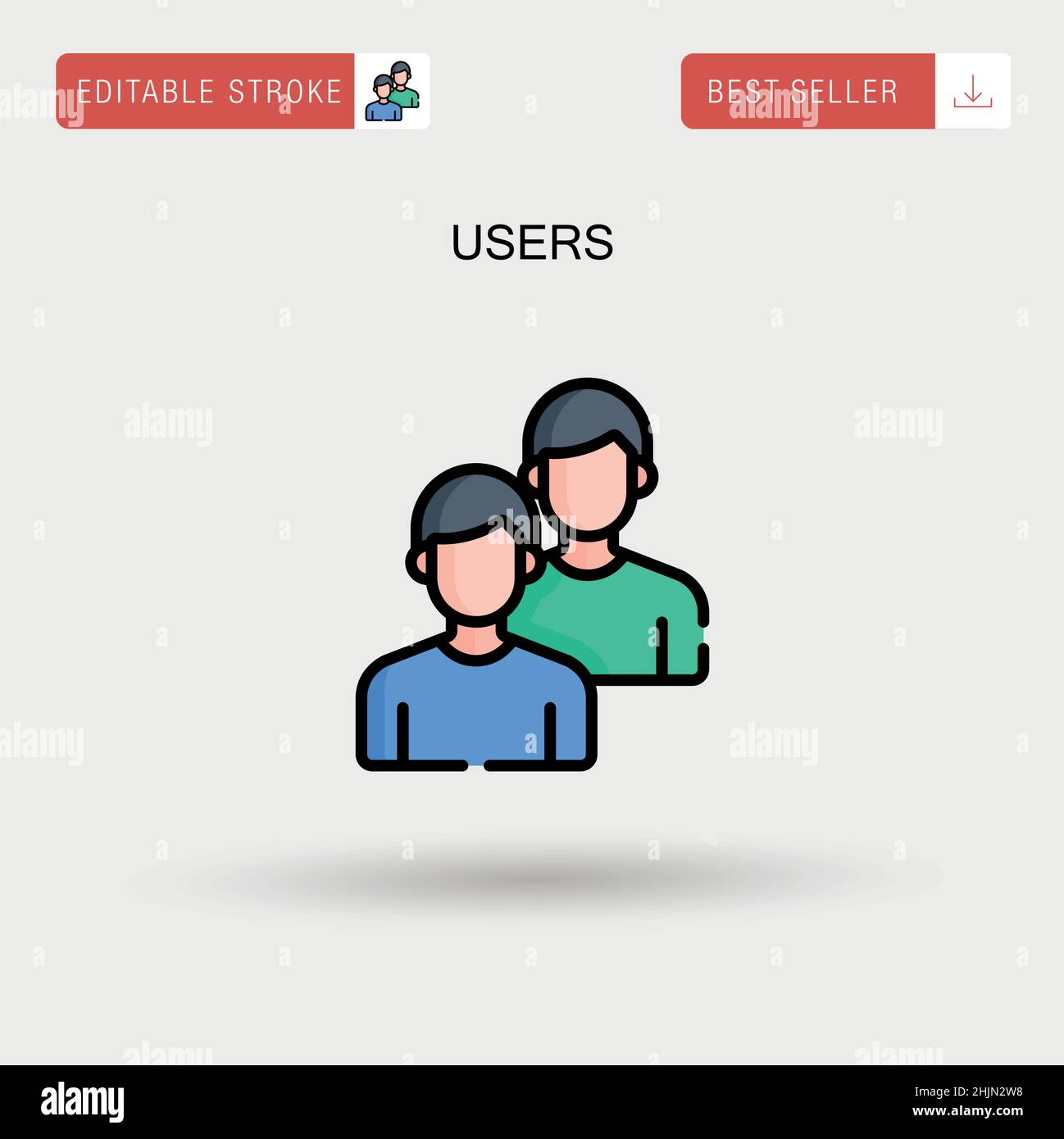 Male users Stock Vector Images - Alamy