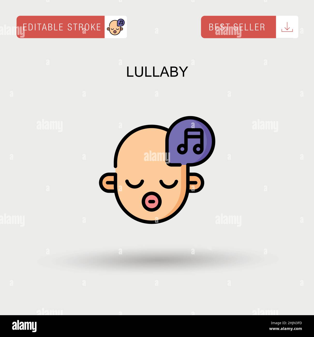 Kawaii moon vector hi-res stock photography and images - Alamy