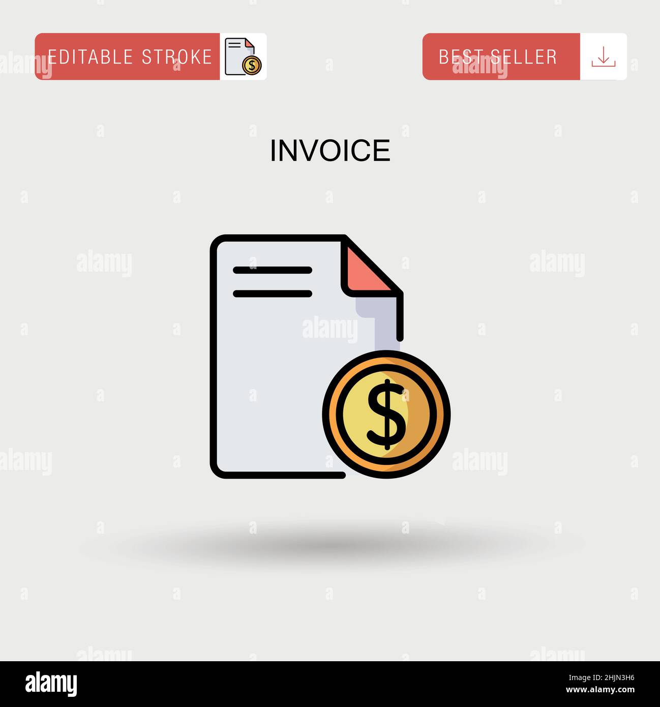 Receipt screen Stock Vector Images - Alamy