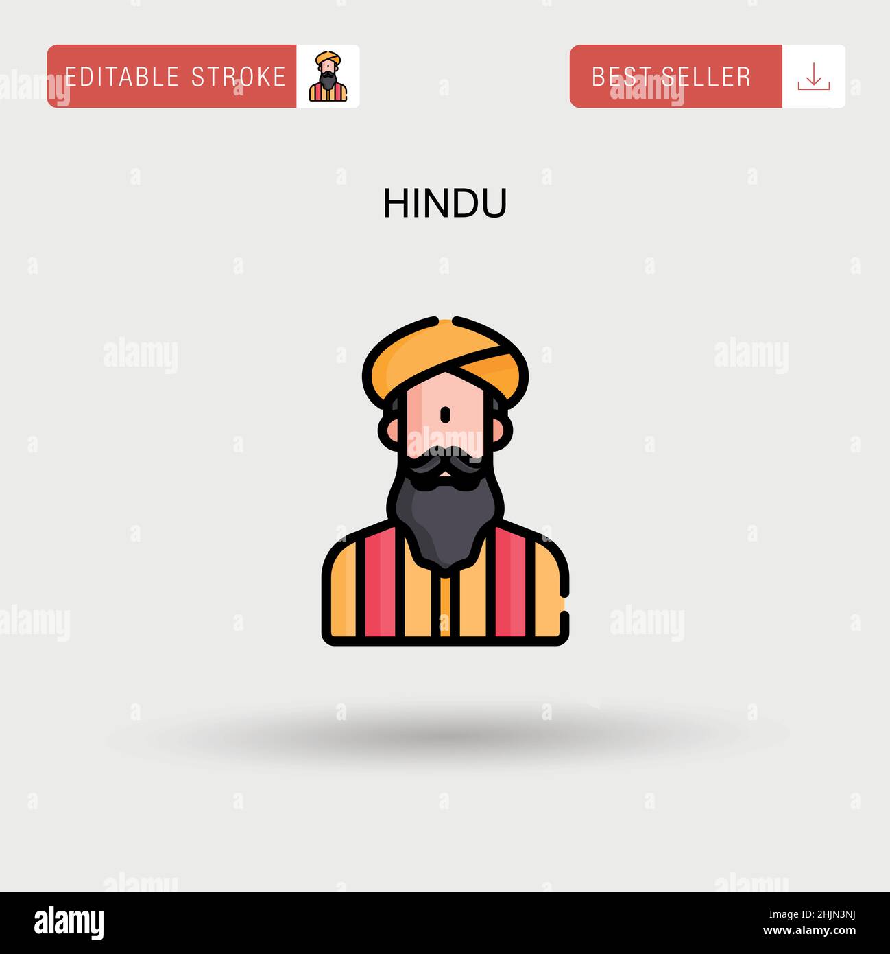 Hindu art and culture Stock Vector Images - Alamy