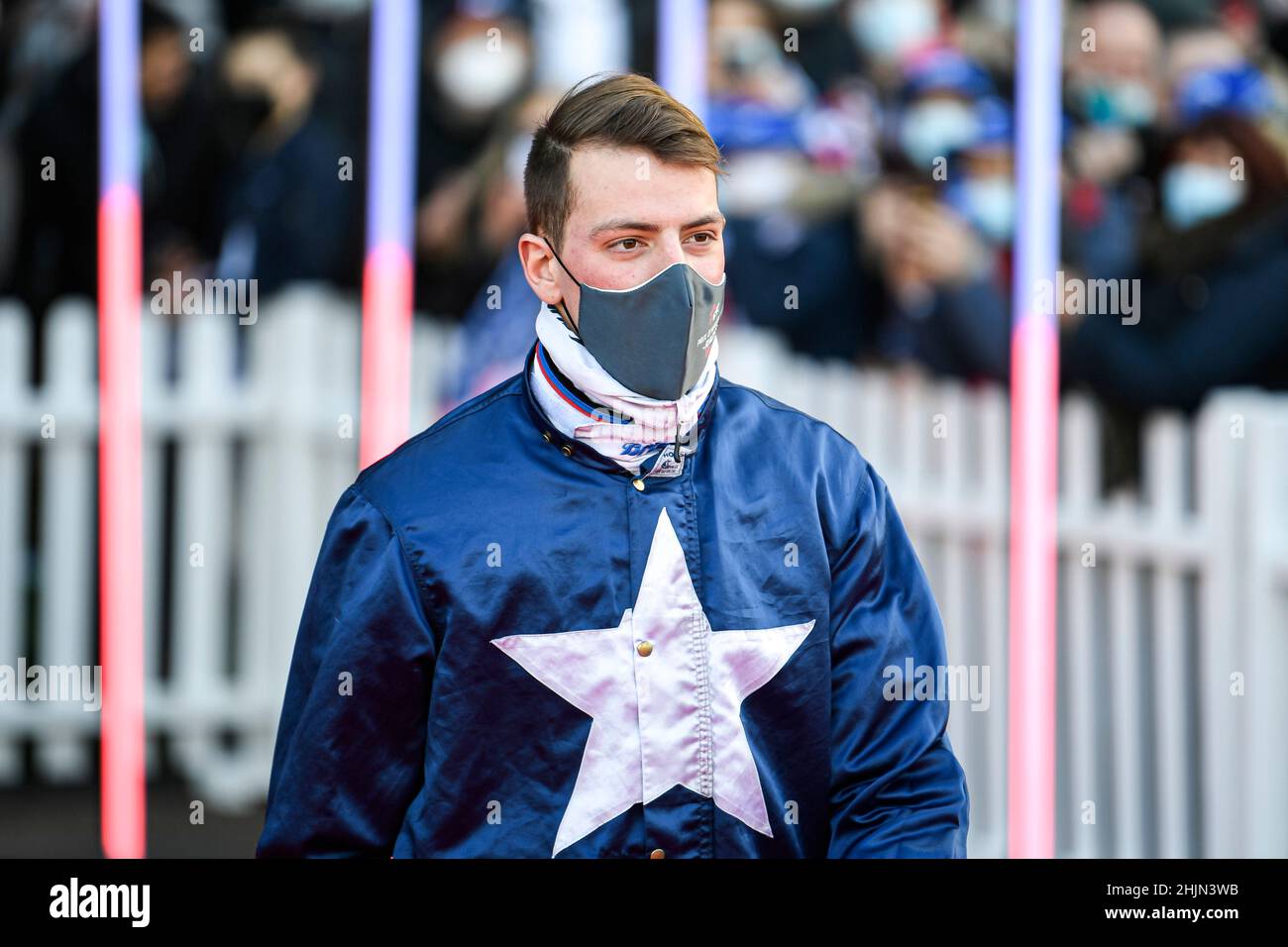 Jockey Driver Theo Duvaldestin During The Grand Prix D Amerique Legend