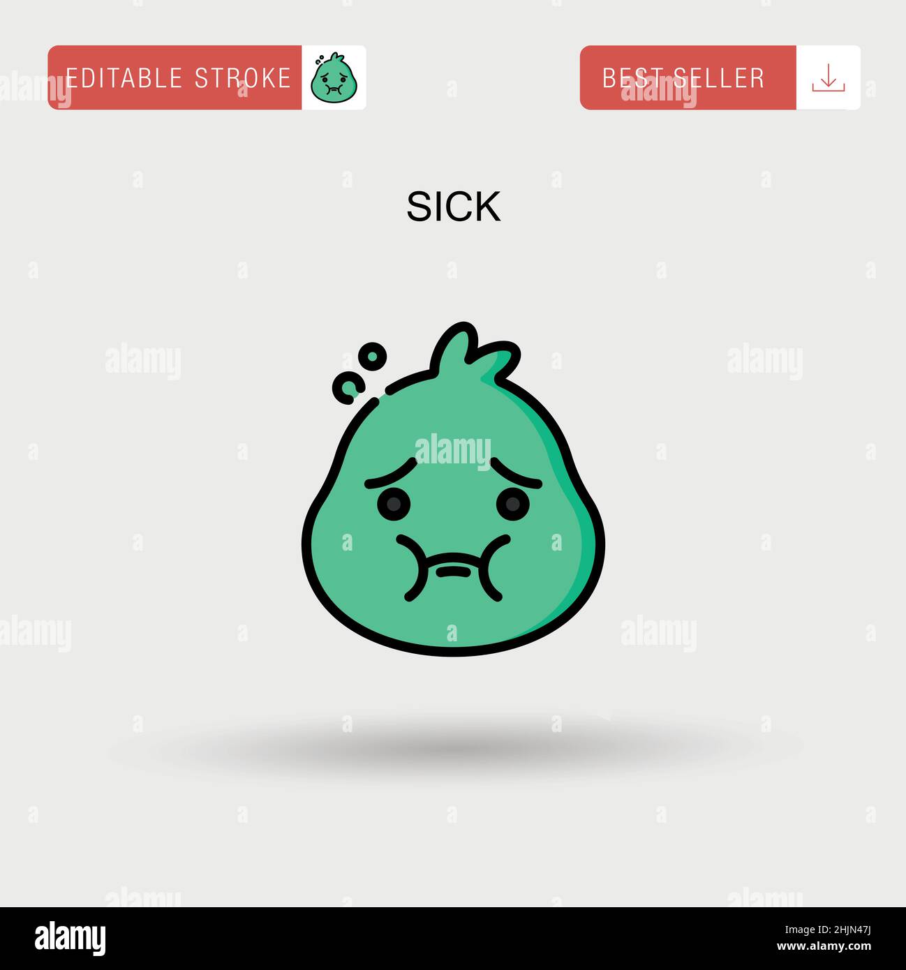 Adult sick home Stock Vector Images - Alamy