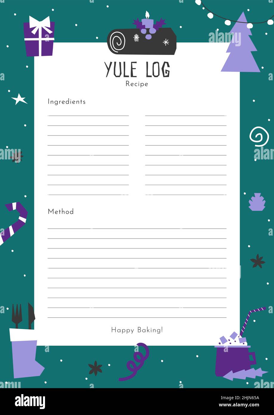 Green christmas dessert Stock Vector Images - Alamy