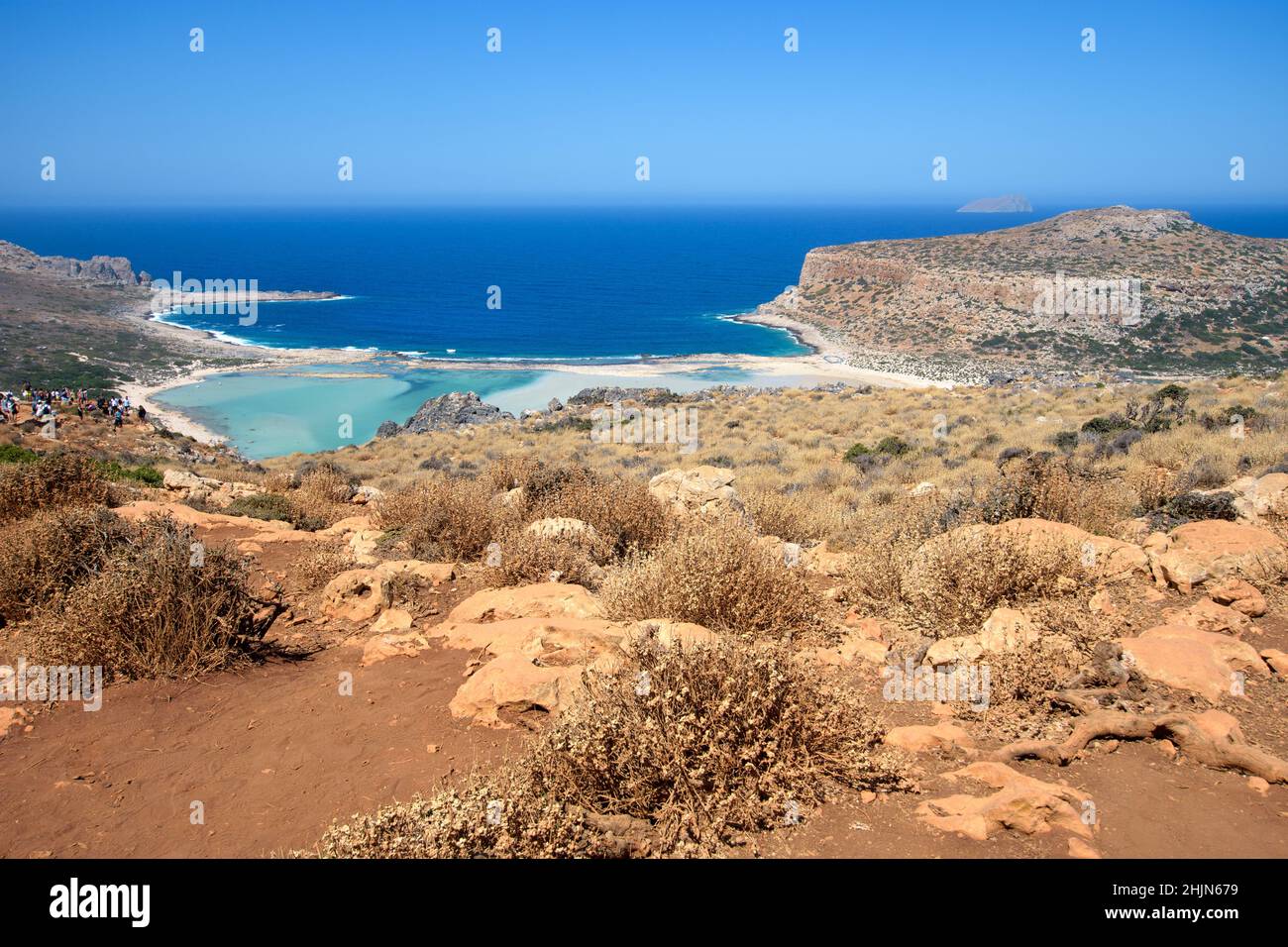 Balos lagoon kissamos, greece hi-res stock photography and images - Alamy