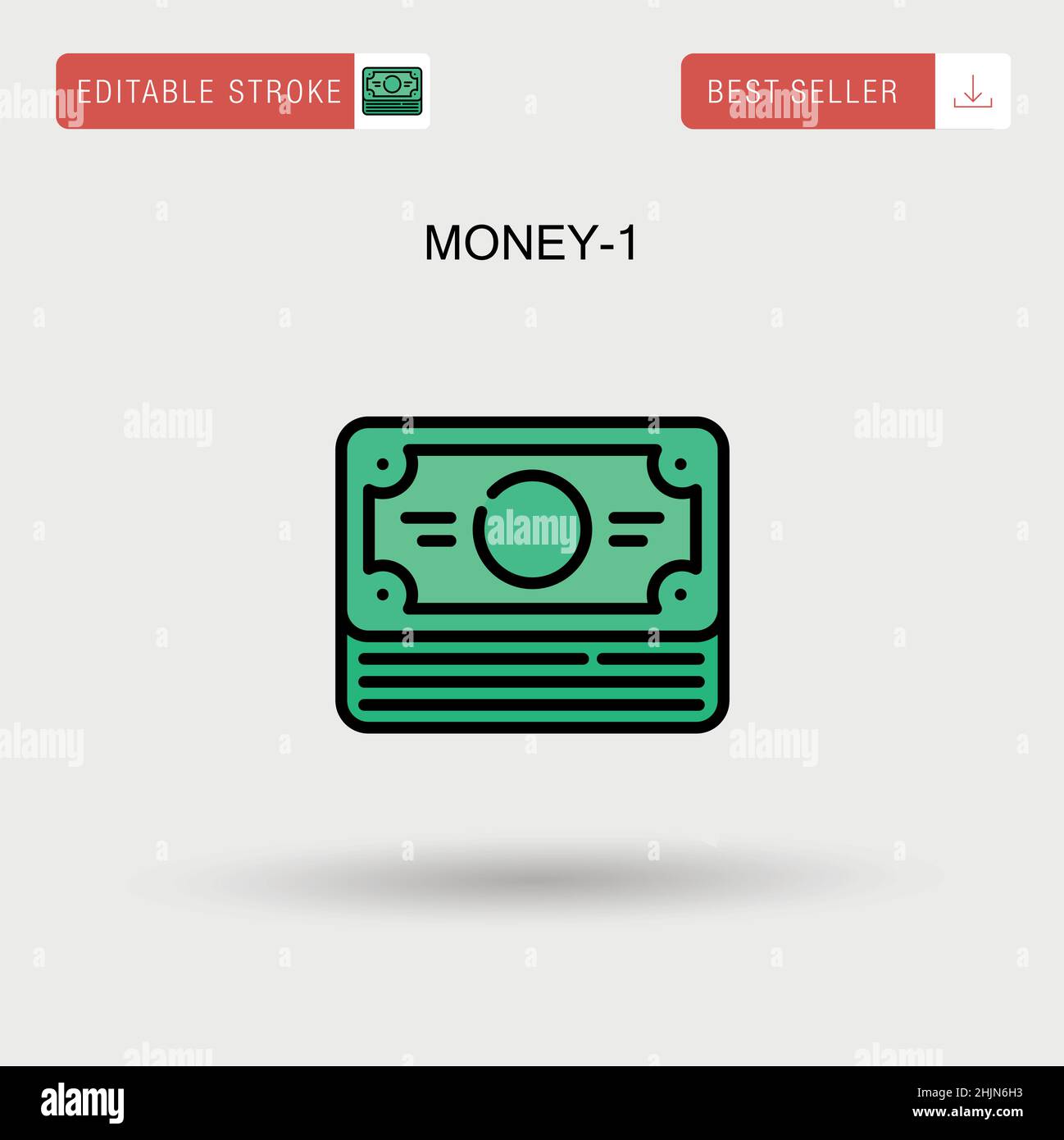 Business money line art Stock Vector Images - Alamy