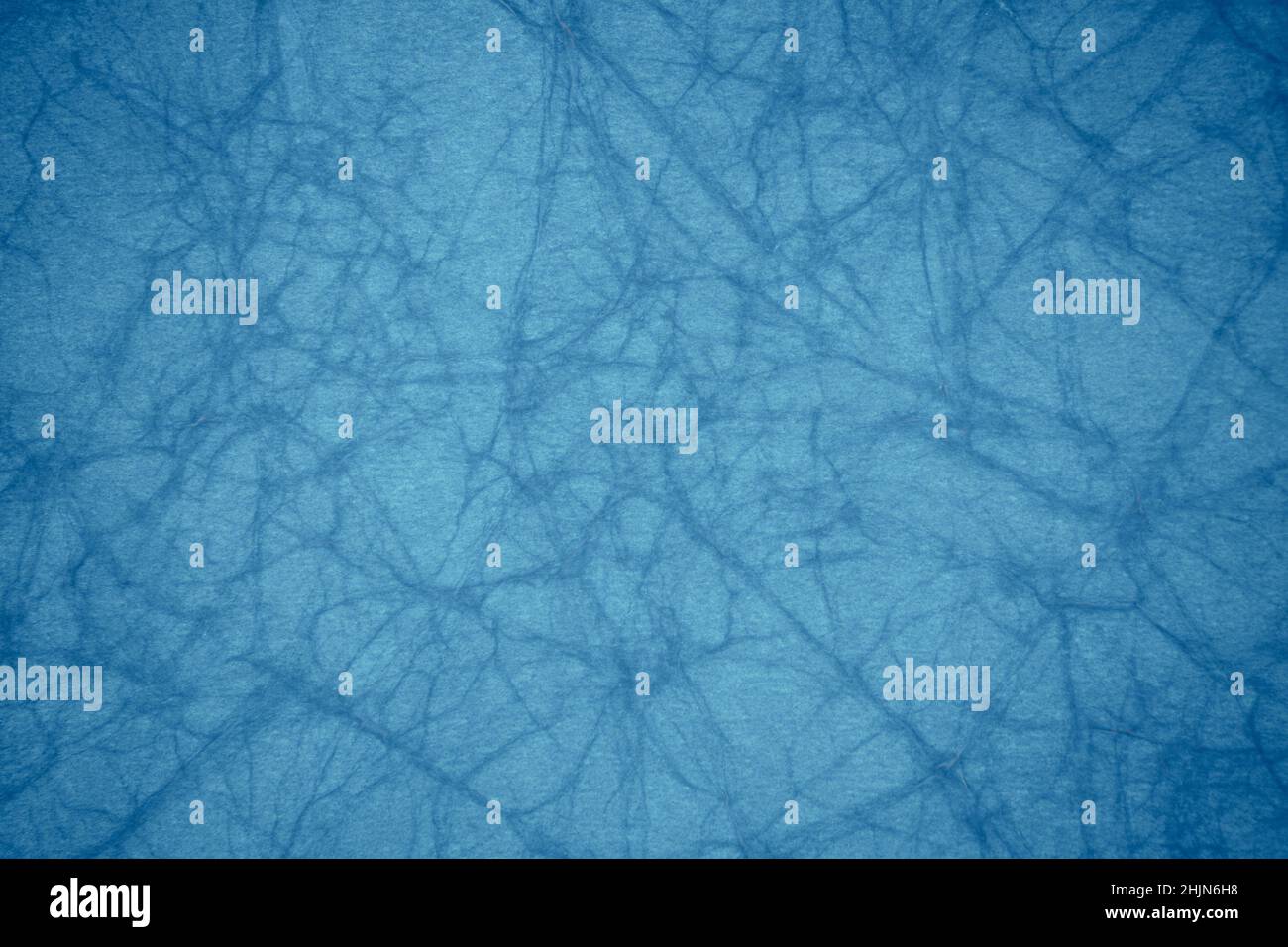 Blue crumpled paper texture use for background Stock Photo - Alamy