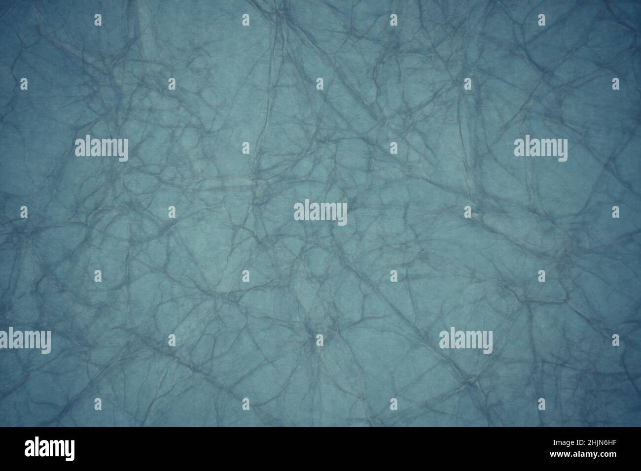 Blue crumpled paper texture use for background Stock Photo - Alamy