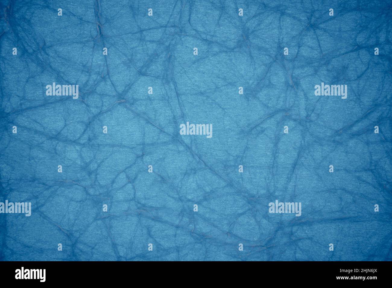 Blue crumpled paper texture use for background Stock Photo - Alamy