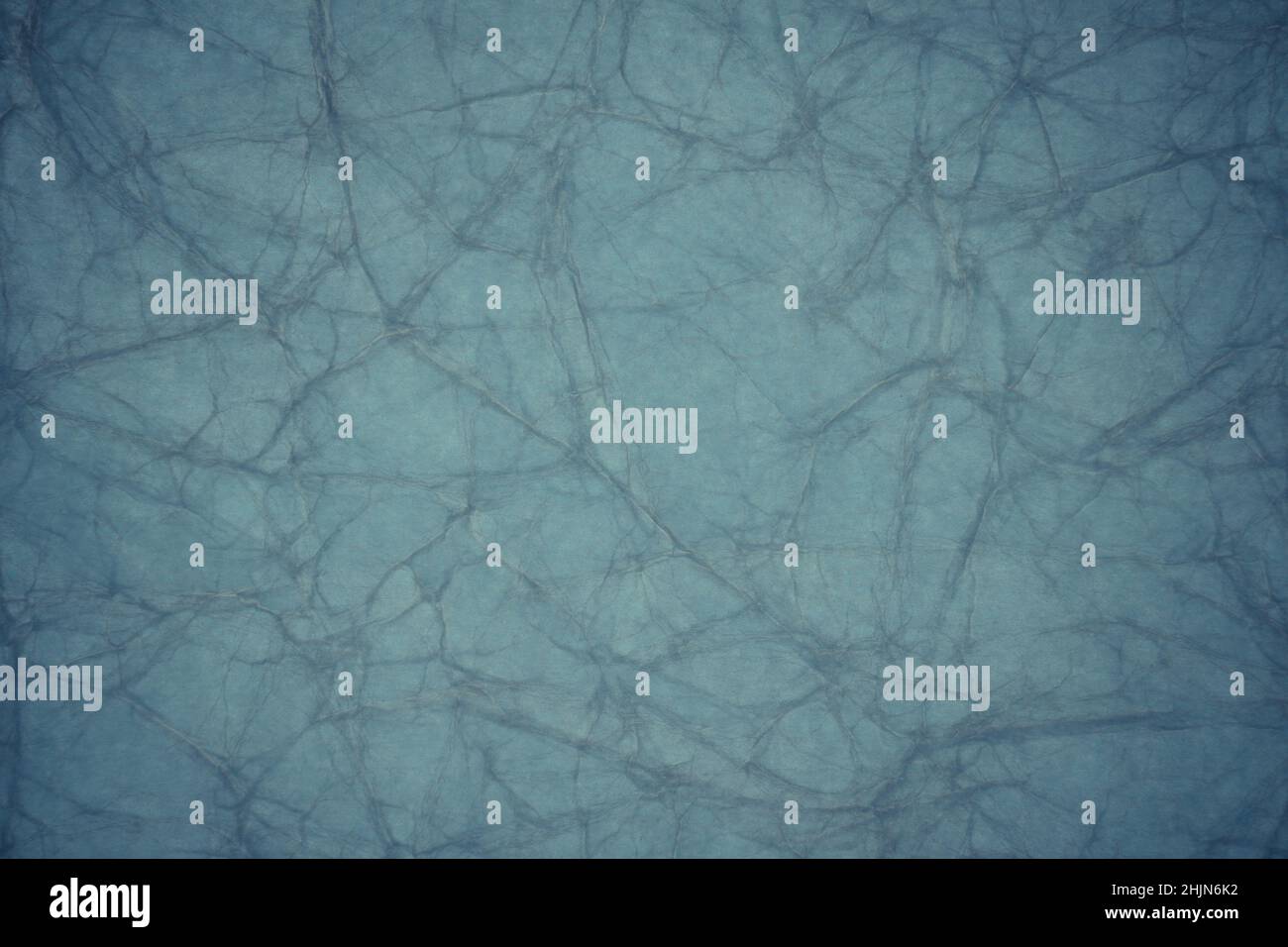 Blue crumpled paper texture use for background Stock Photo - Alamy