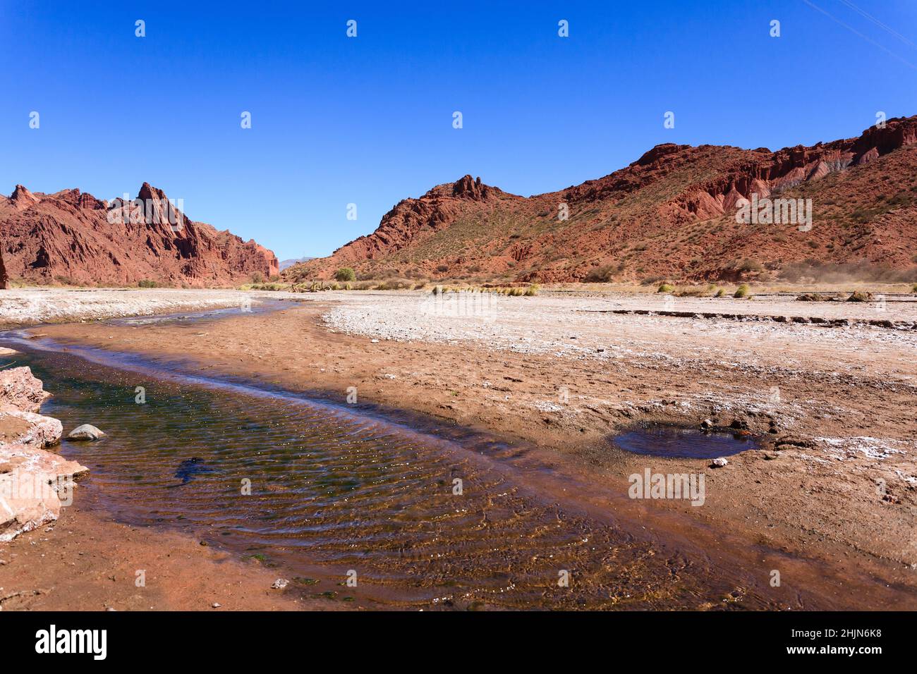 Bolivian canyon near Tupiza,Bolivia.Quebrada Seca,Duende canyon ...