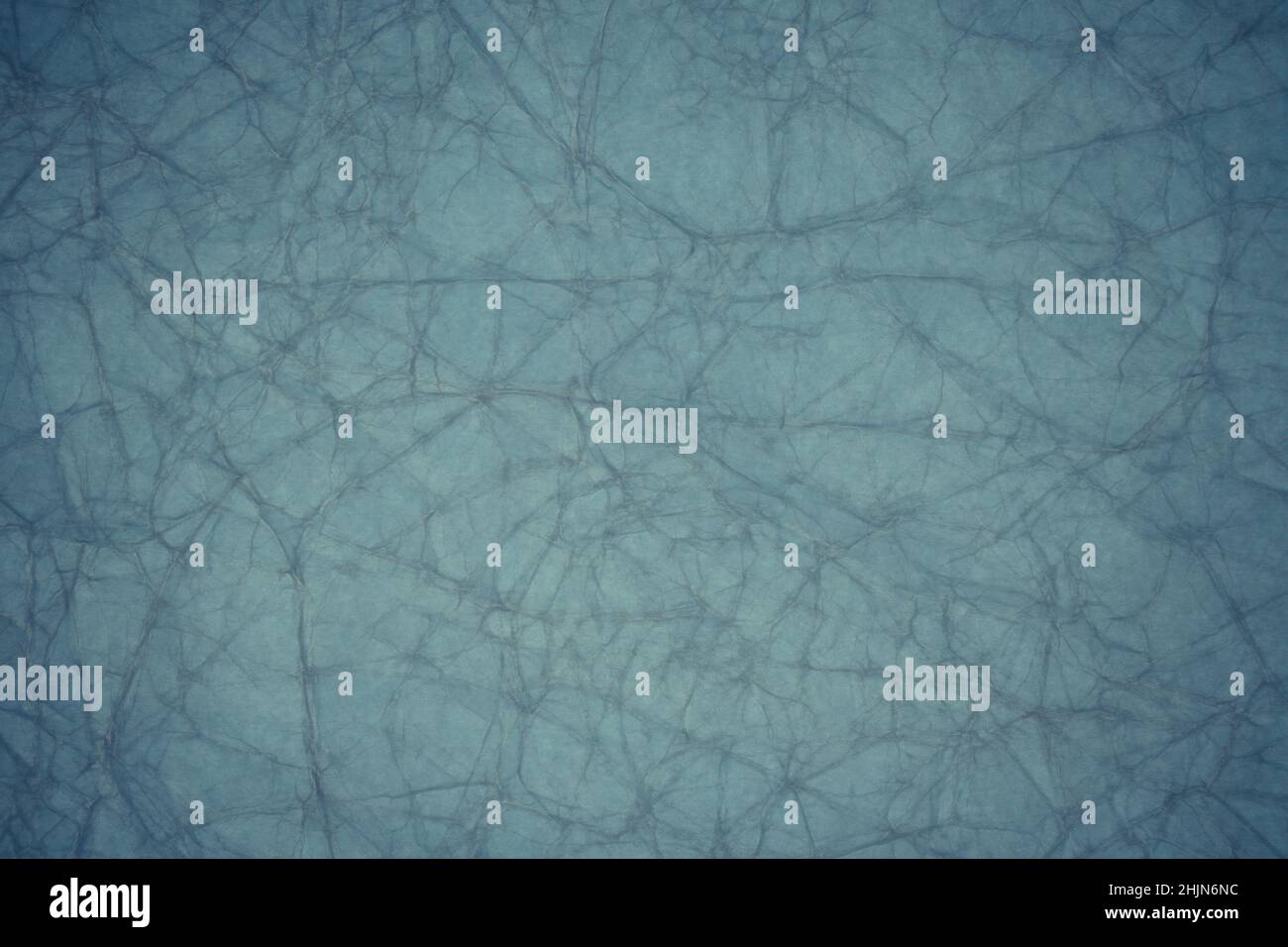 Blue crumpled paper texture use for background Stock Photo - Alamy