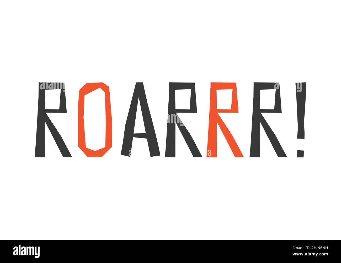 Creative text on orange Stock Vector Images - Alamy