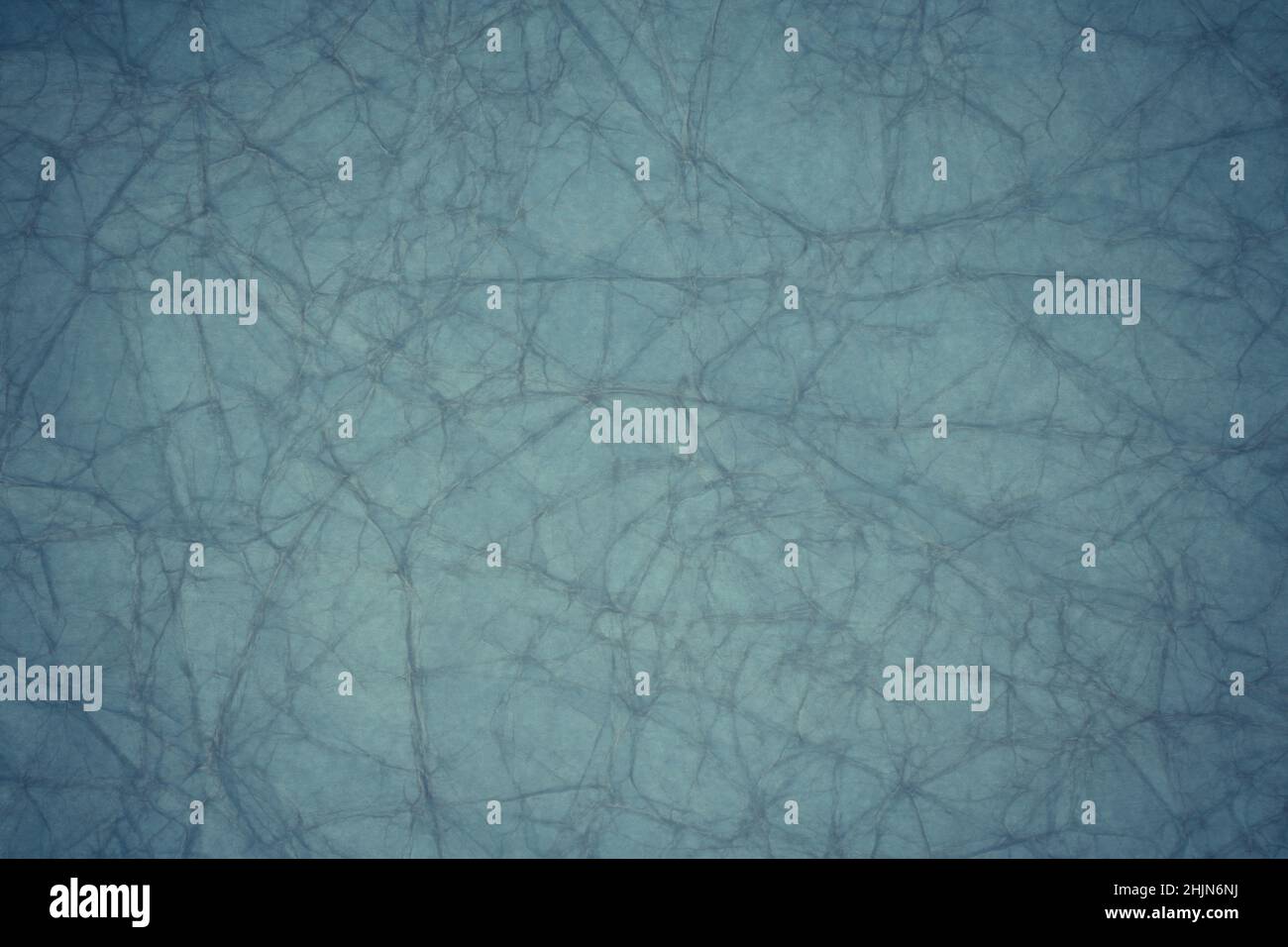 Blue crumpled paper texture use for background Stock Photo - Alamy