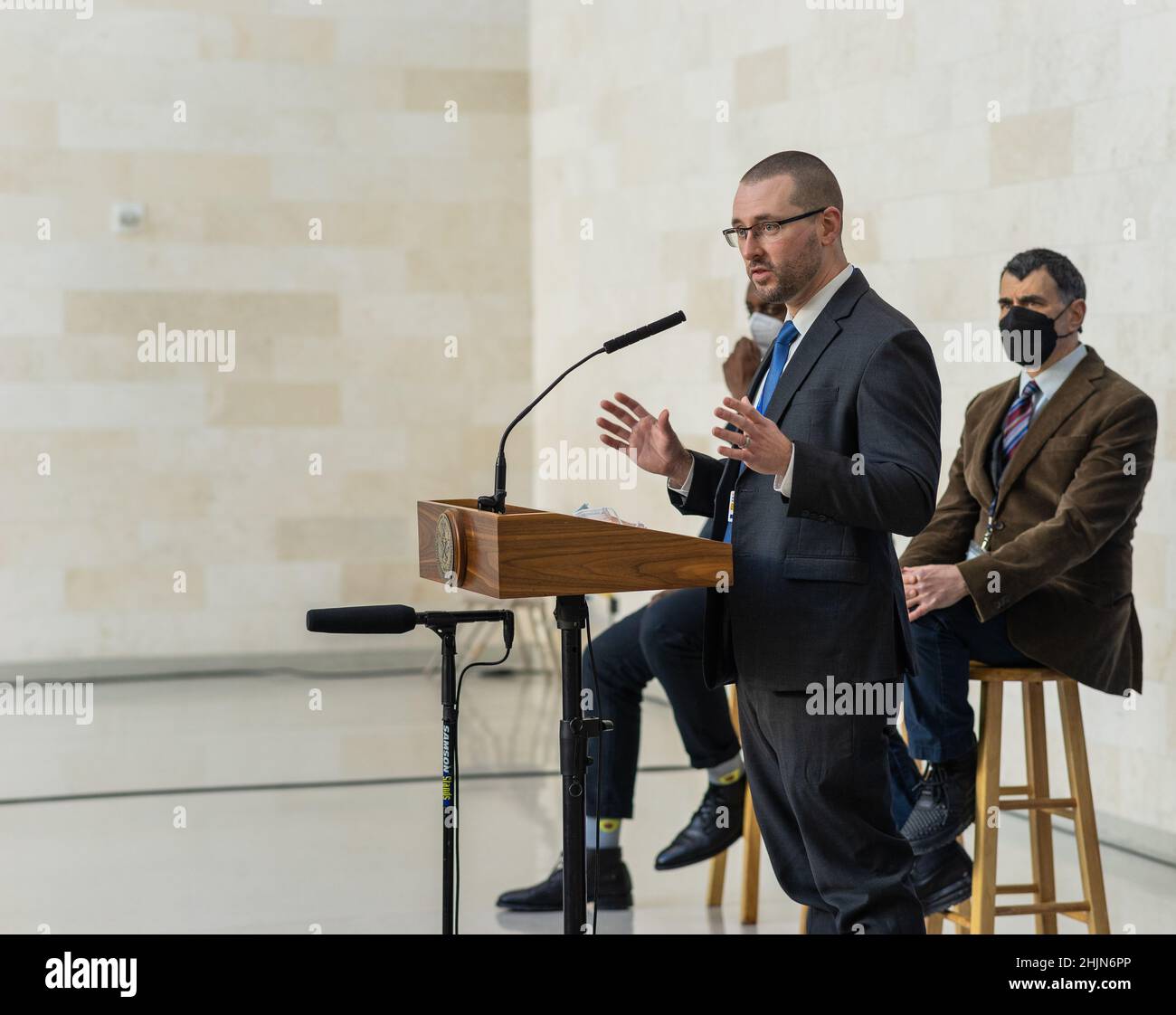 Bronx, United States. 30th Jan, 2022. Dr. Ted Long, Senior Vice ...