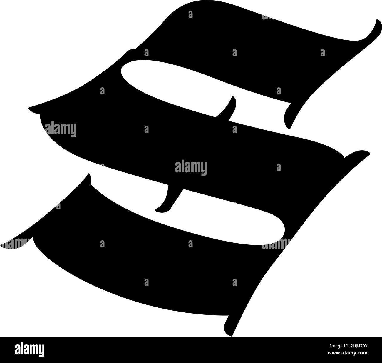 Letter in the Gothic style. Vector. Old alphabet. The symbol is ...