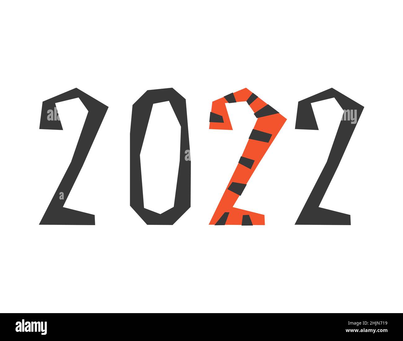 Tiger black stripes Stock Vector Images - Alamy
