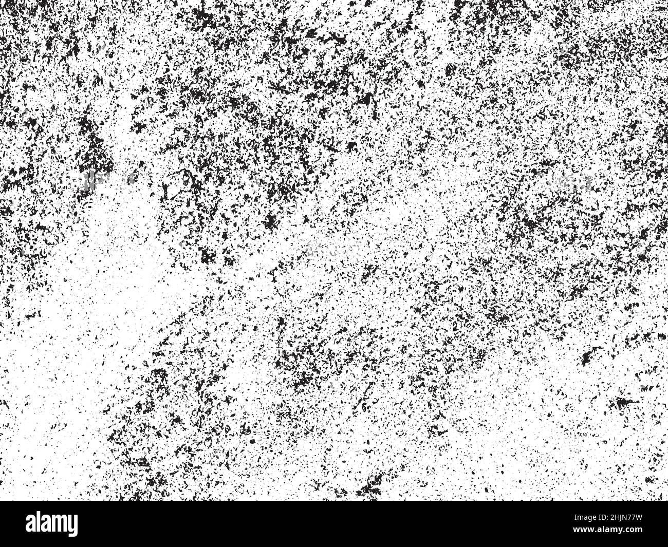 Black and white grunge. Distress overlay texture. Abstract surface dust ...