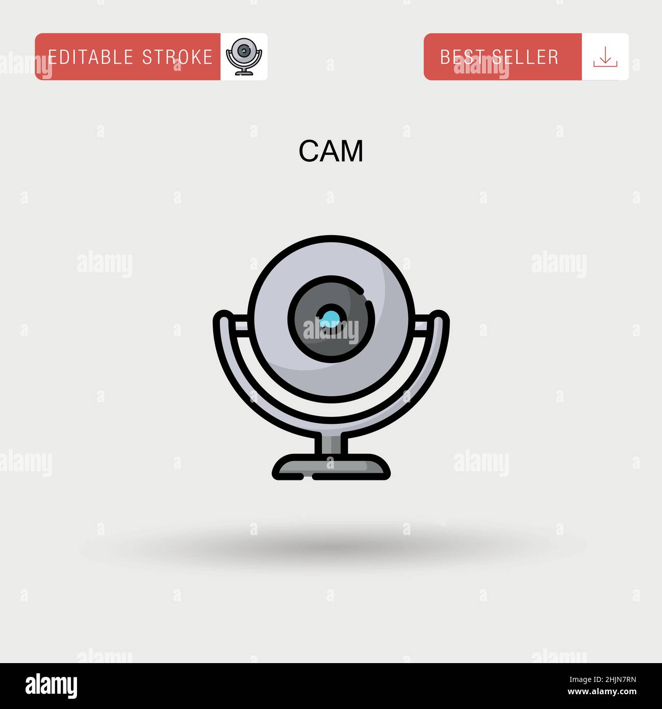 Surveillance cam at home Stock Vector Images - Alamy