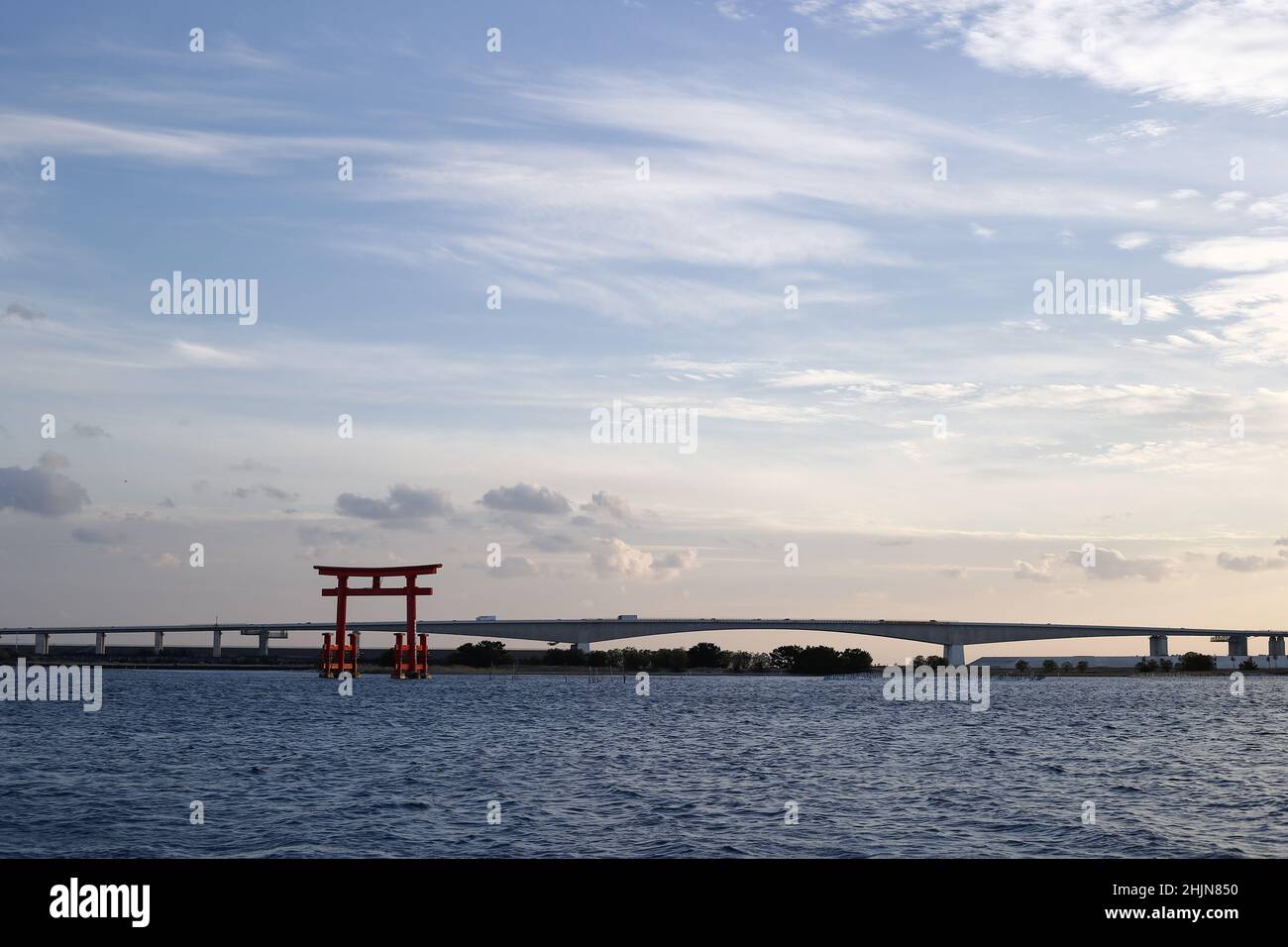 Hamamatsu, Shizuoka, Japan, 2022/29/01 , Akatorii Bentenjima Tourism ...