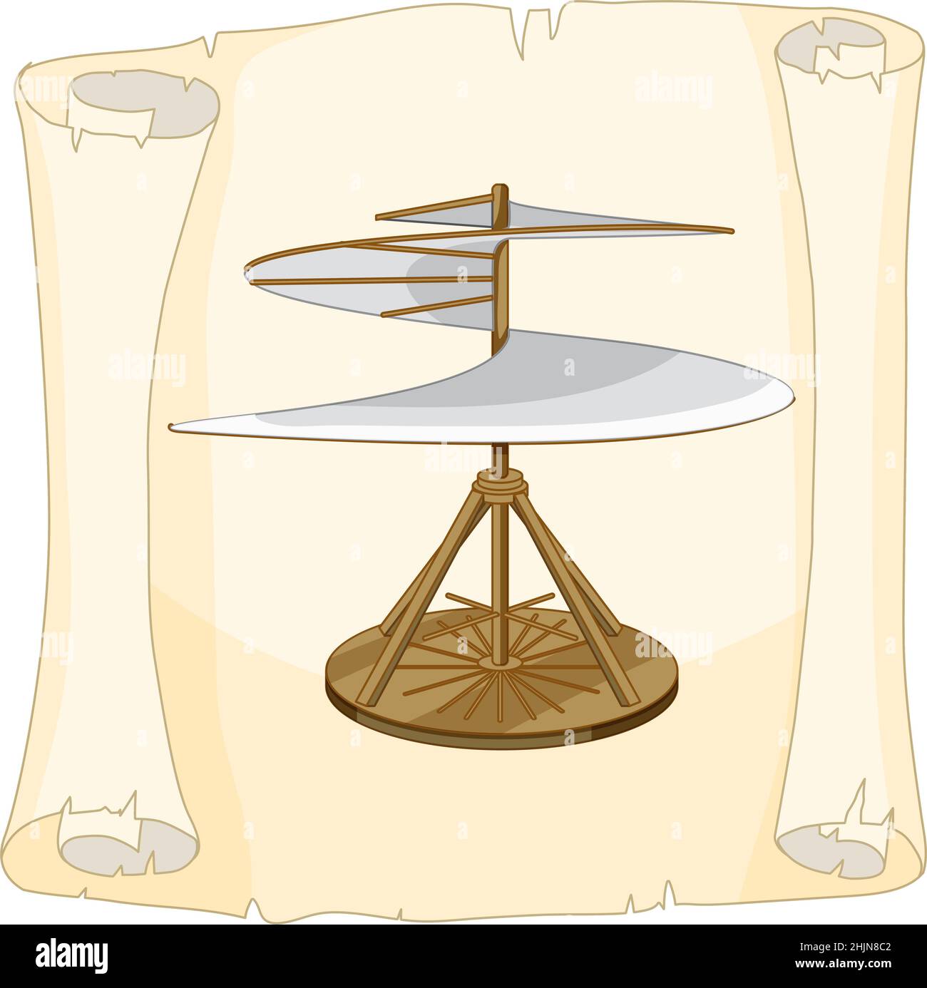 Charles Darwin with science of evolution illustration Stock Vector ...