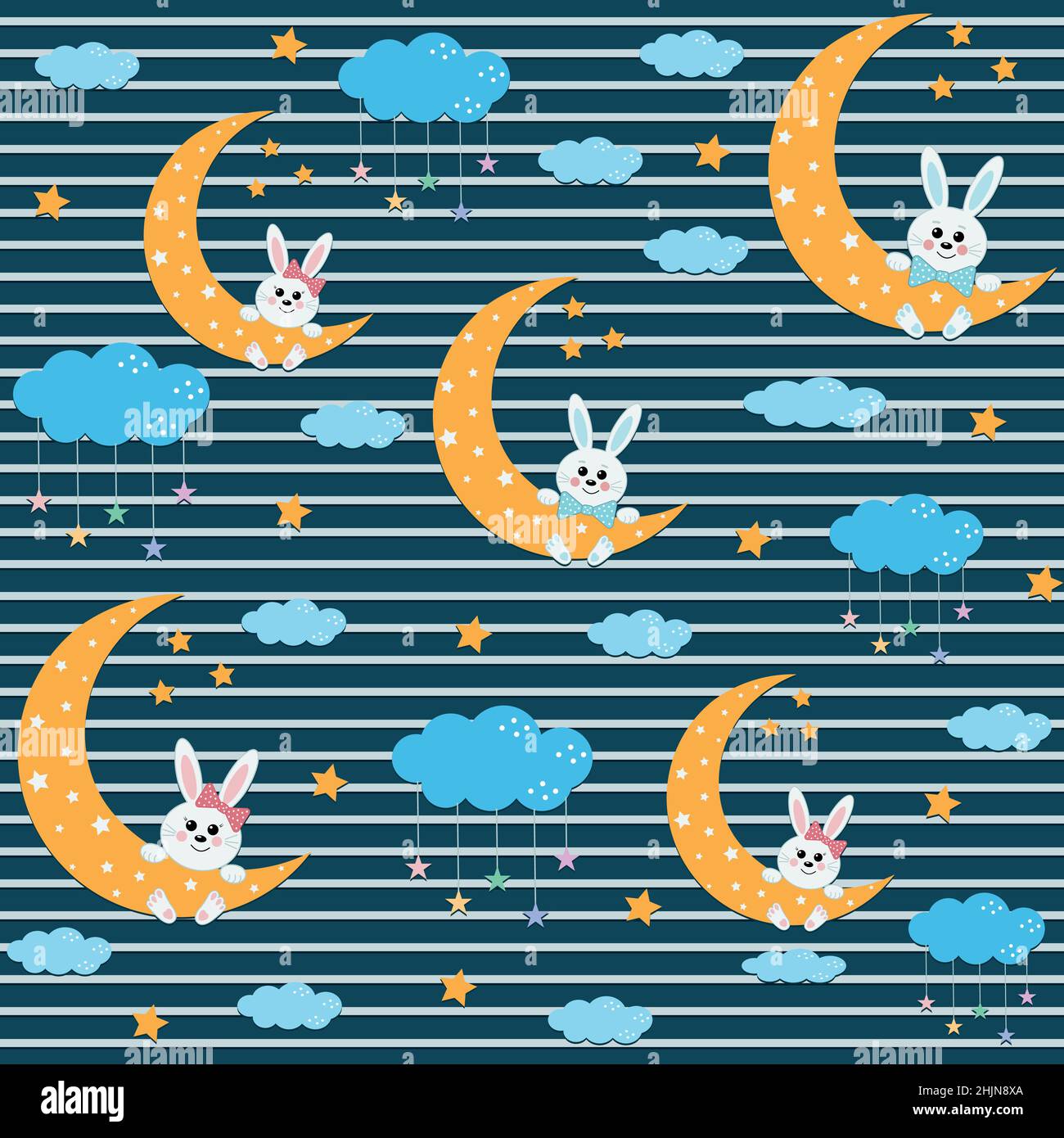 Stripe print dress Stock Vector Images - Alamy