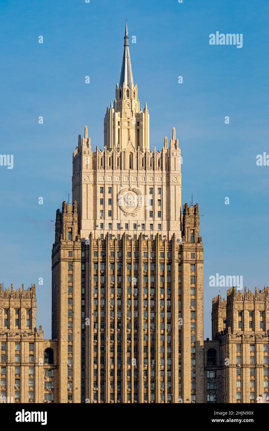 Moscow russia building ministry foreign hi-res stock photography and ...