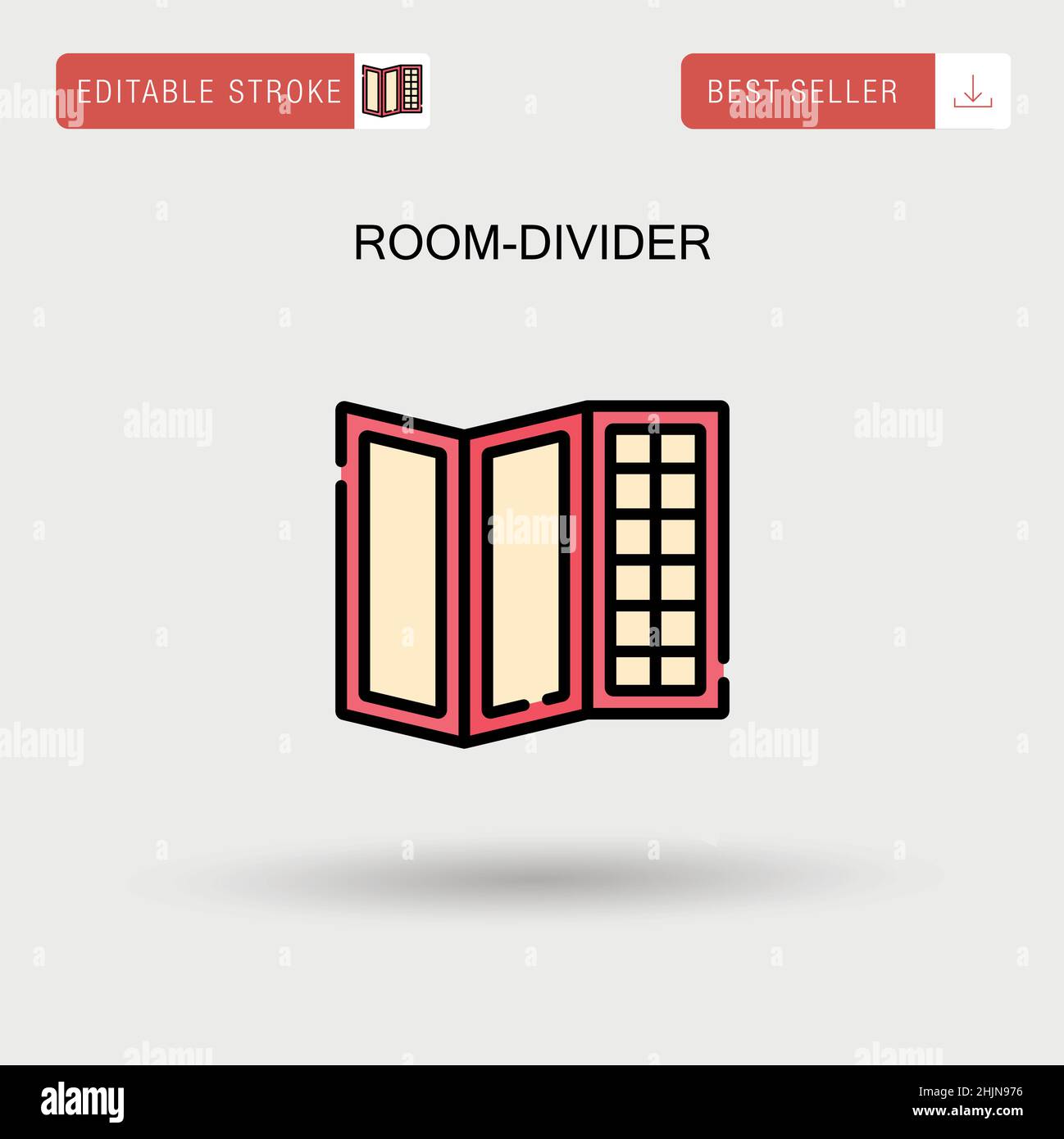 Modern spacious living room Stock Vector Images - Alamy