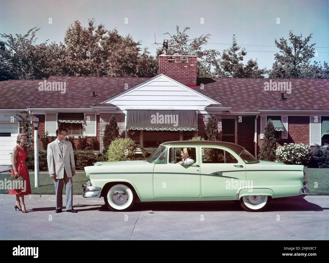 1956 Ford Customline High Resolution Stock Photography and Images - Alamy