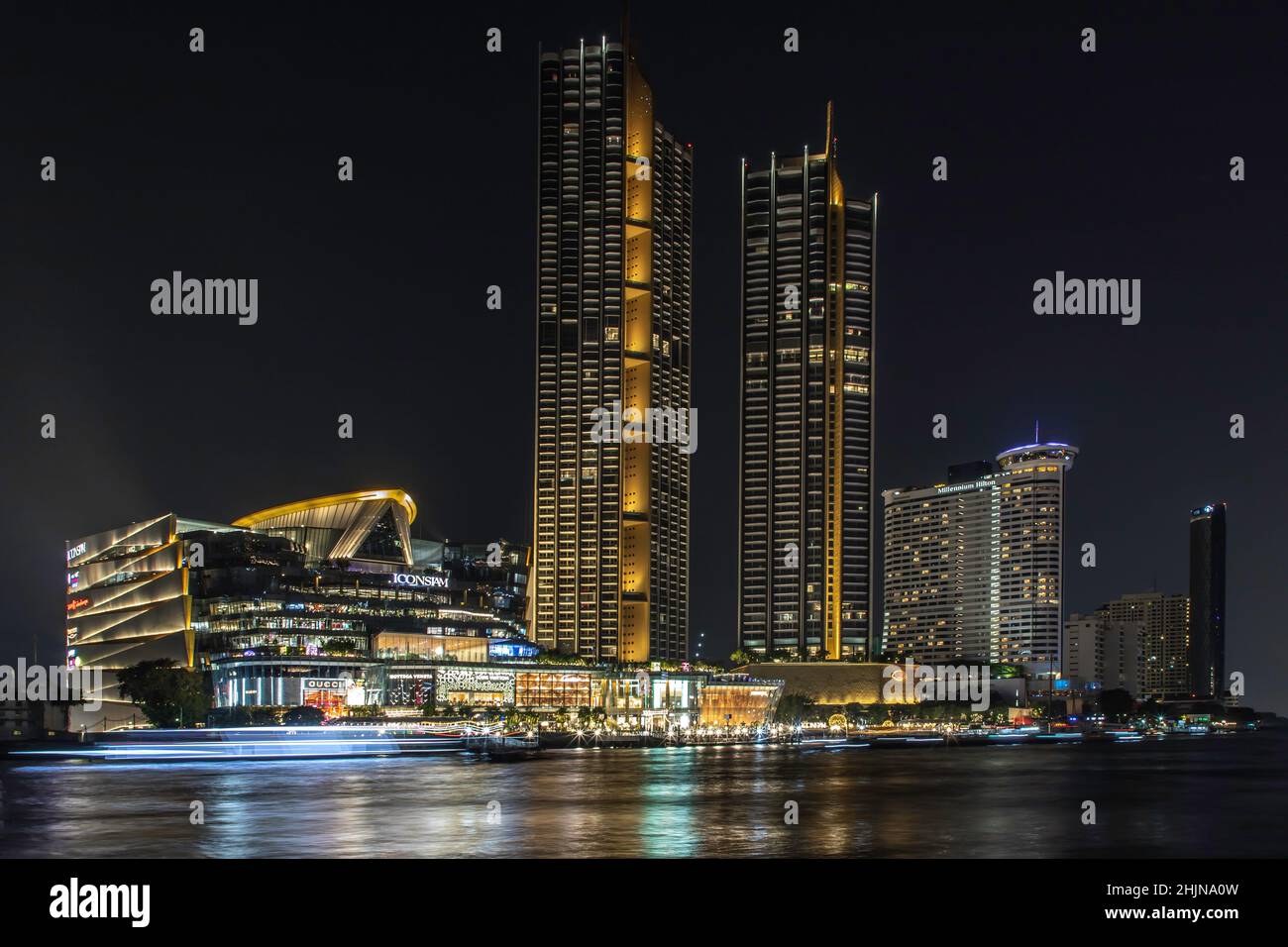 Bangkok, thailand - Feb 07, 2020 : Exterior view of the Icon Siam on ...