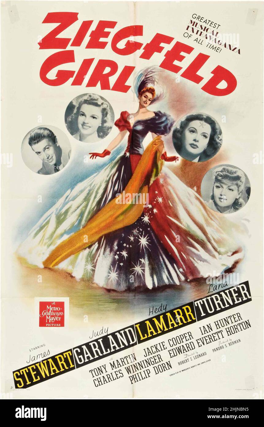 Ziegfeld girl hi-res stock photography and images - Alamy