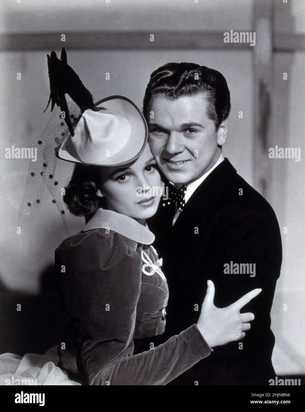 JUDY GARLAND and JACKIE COOPER in ZIEGFELD GIRL (1941), directed by ...