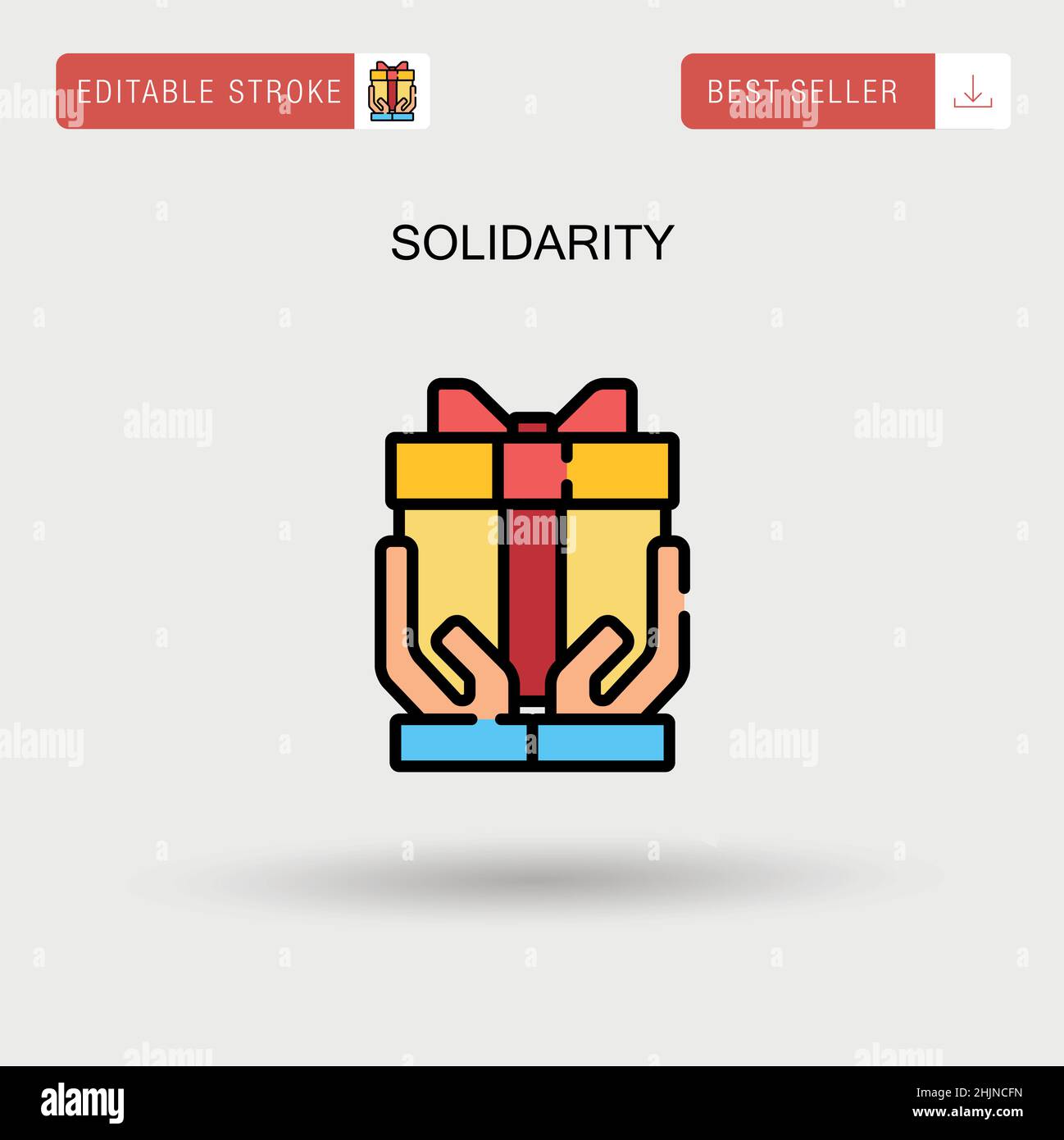 Solidarity icon hi-res stock photography and images - Alamy
