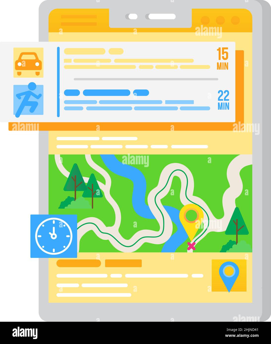 Fastest route hi-res stock photography and images - Alamy