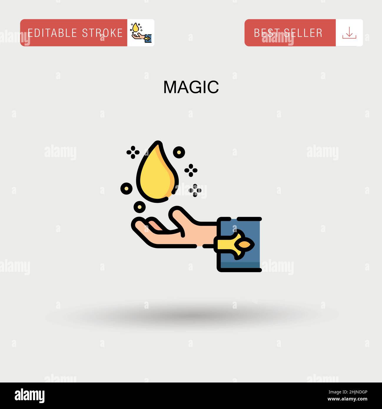 Fairy dust vector hi-res stock photography and images - Alamy