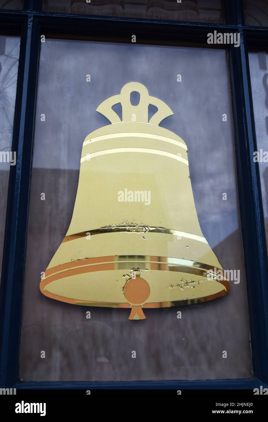 Gold bell hi-res stock photography and images - Alamy