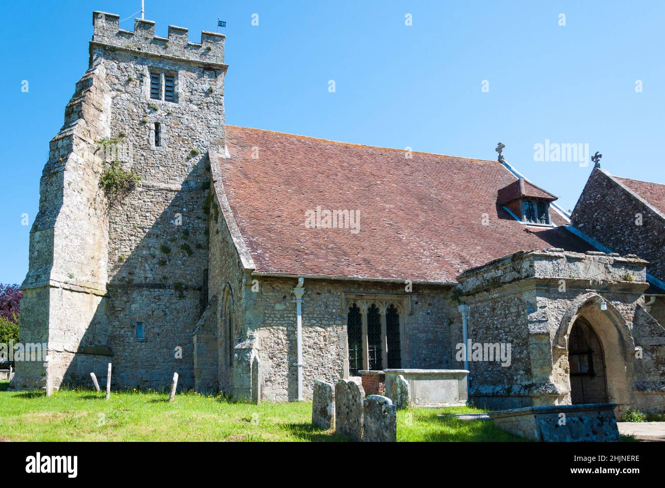 St. George's Church, parts of which date from the 12th century. Church ...