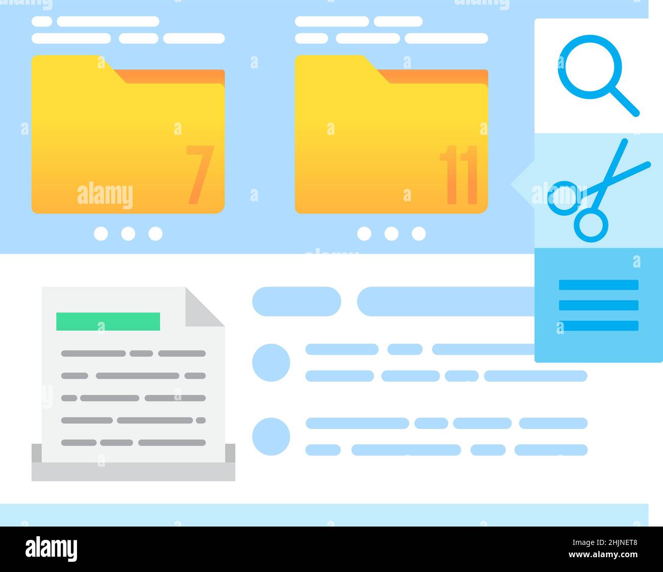 Database setting icon application hi-res stock photography and images ...