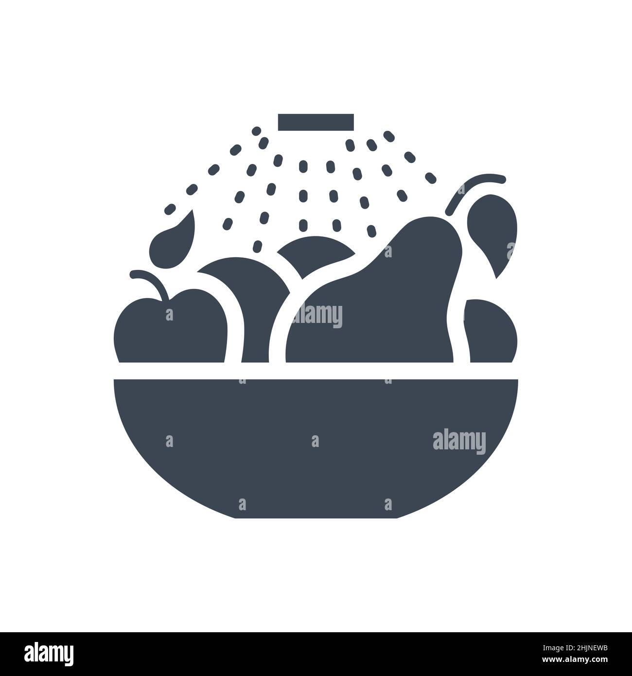 Wash fruits Stock Vector Images - Alamy