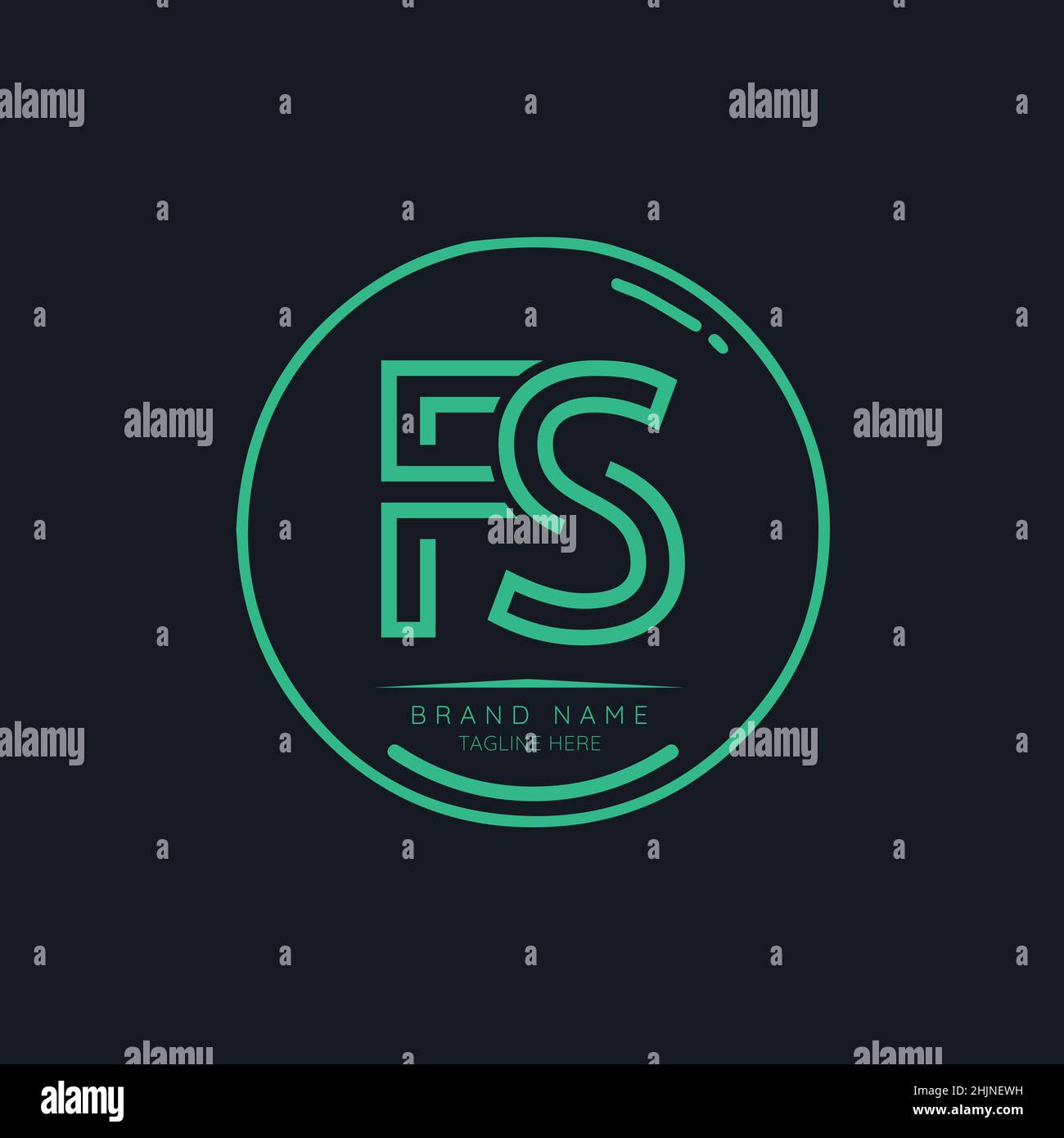 Fs flag Stock Vector Images - Alamy